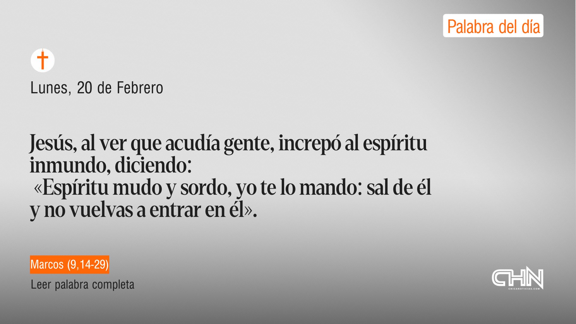 ¡PALABRA DEL DÍA, DIOS TE HABLA HOY! - Chicanoticias Noticias Líder en ...
