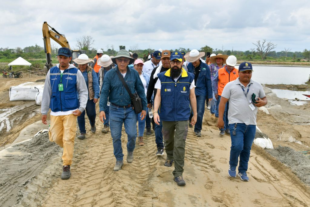 Director de la UNGRD realizó visita de seguimiento e inspección a obras ...