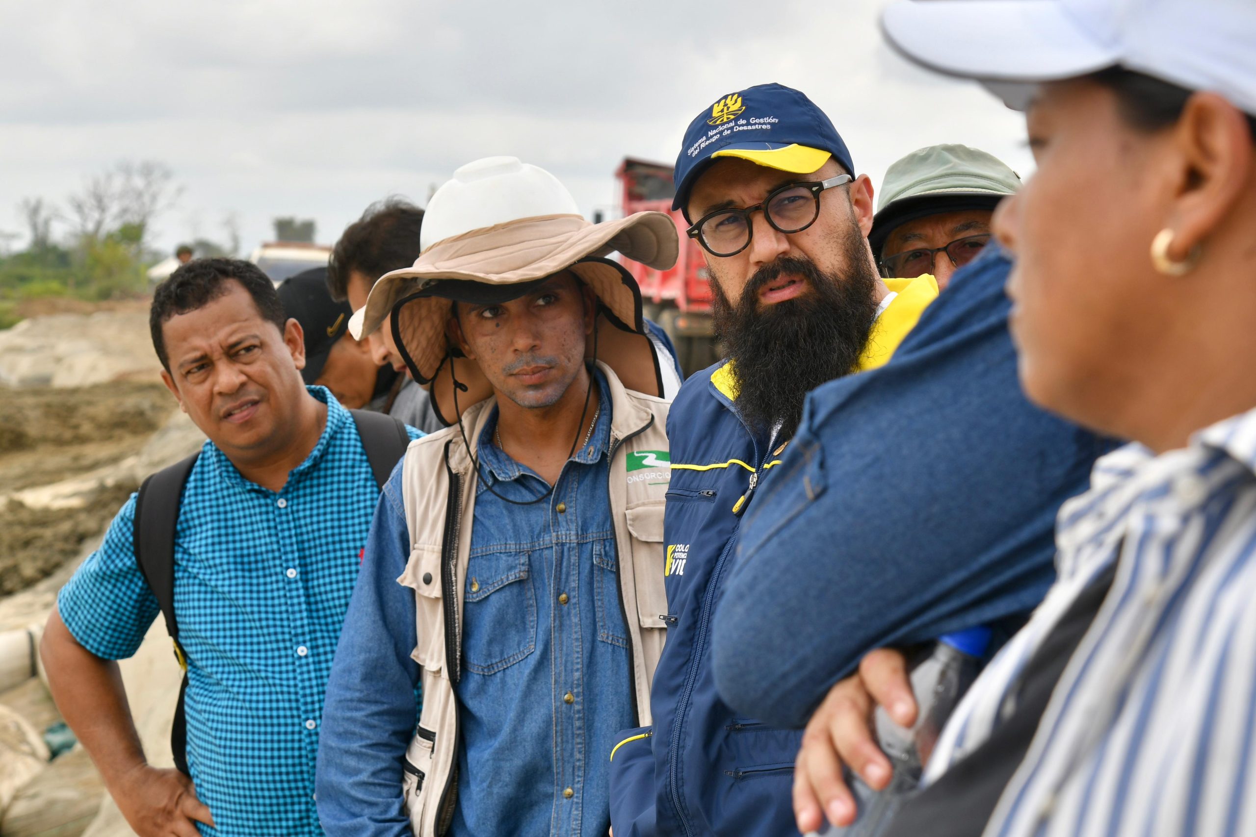 Director de la UNGRD realizó visita de seguimiento e inspección a obras ...