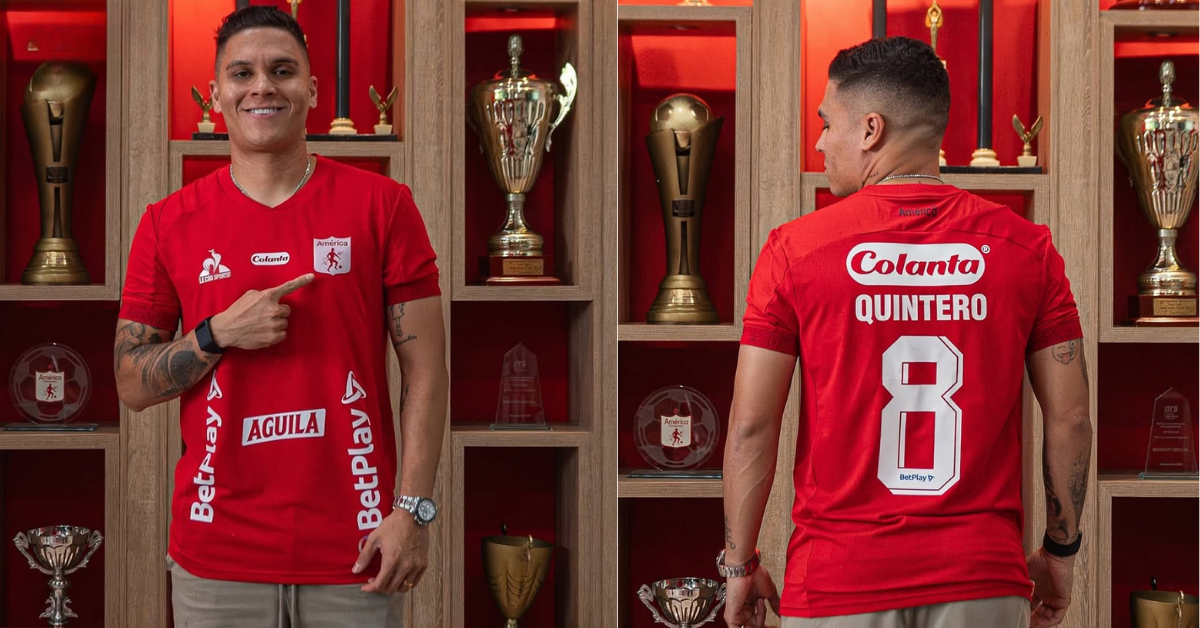 El “King” Juan Fernando Quintero fue presentado por América de Cali - Chicanoticias Noticias ...