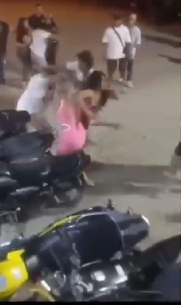 Mujer protagonizó riña a las afueras del estadero El Paraíso ...