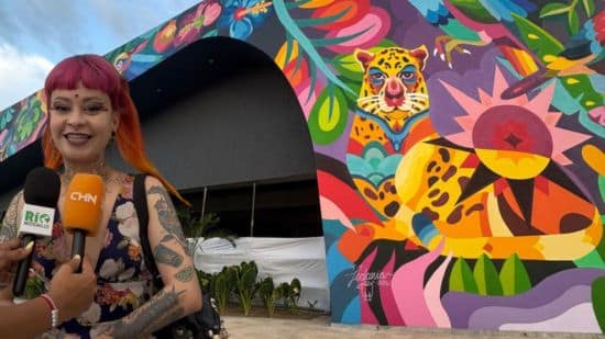 El arte de Ledania llena de color y vida a Solar Place Mall con su ...