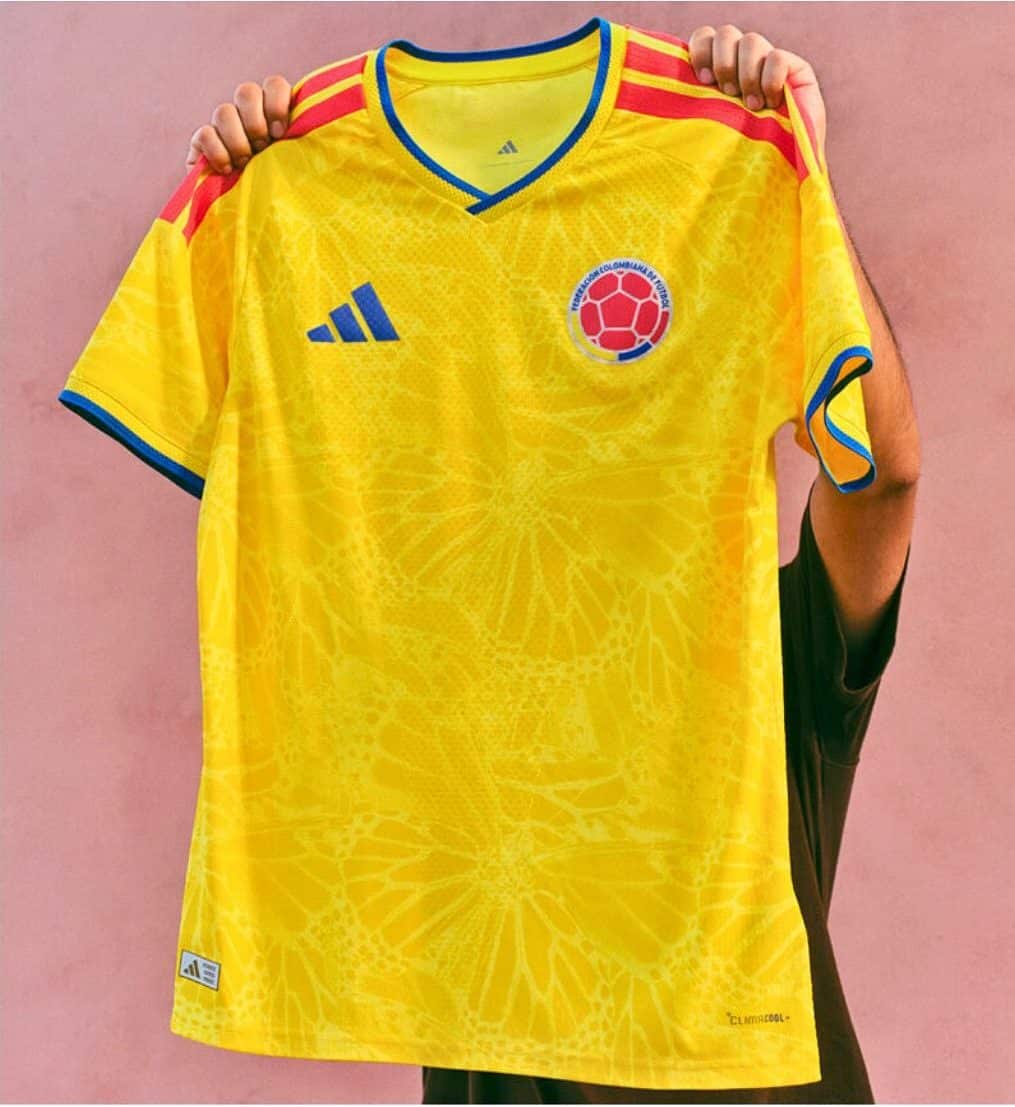 Adidas presenta la nueva camiseta de la Selección Colombia para el ...