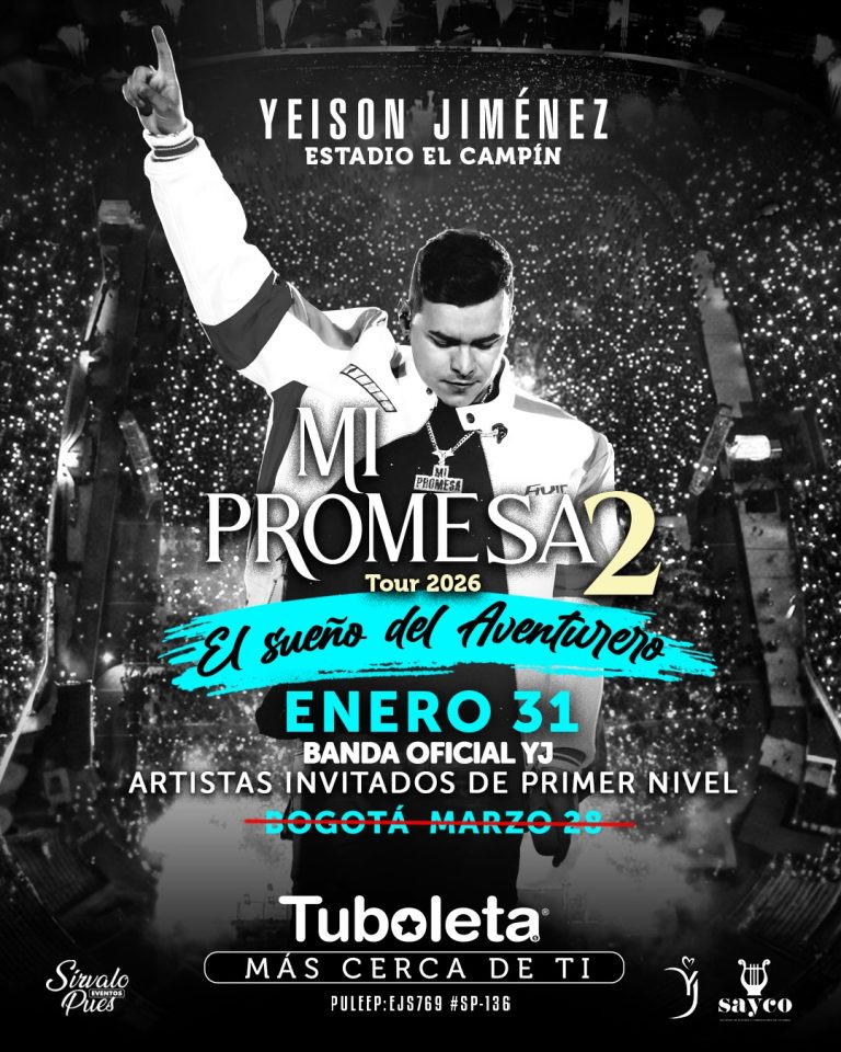 Confirman nueva fecha del homenaje a Yeison Jiménez en El Campín ...