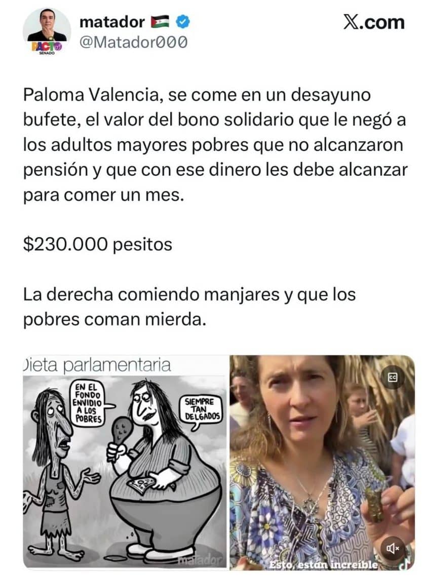 “No me voy a retractar": Matador enfrenta cuestionamientos por ...